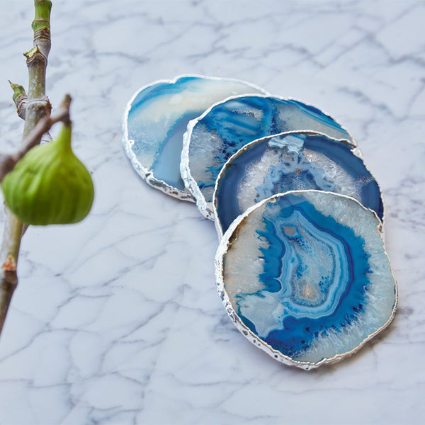 Agate Coasters & Gemstone Coaster Sets - ANNA New York