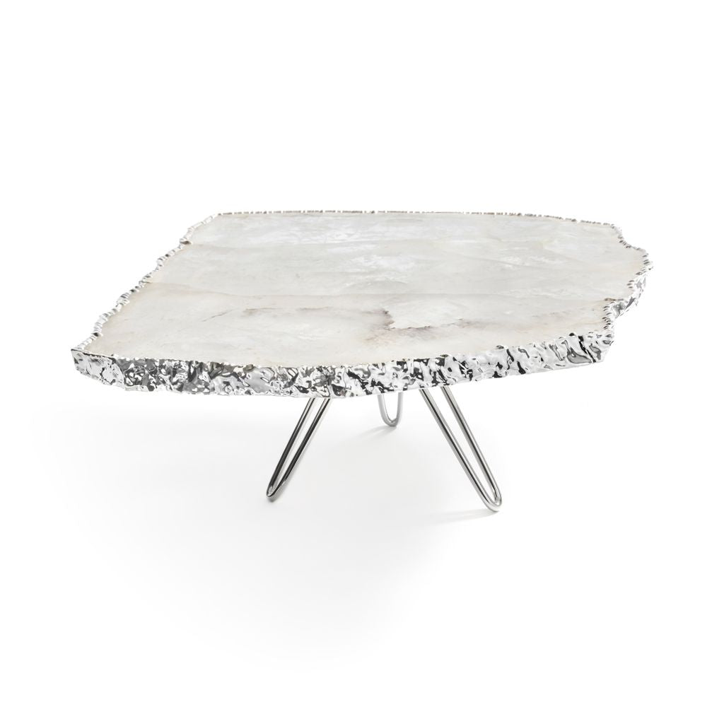 Crystal Cake Plate & Gemstone Serving Sets | ANNA New York