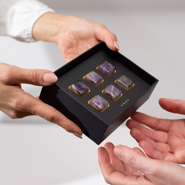 Gemstone Whisky Cubes & Gemstone Bar Sets | ANNA New York