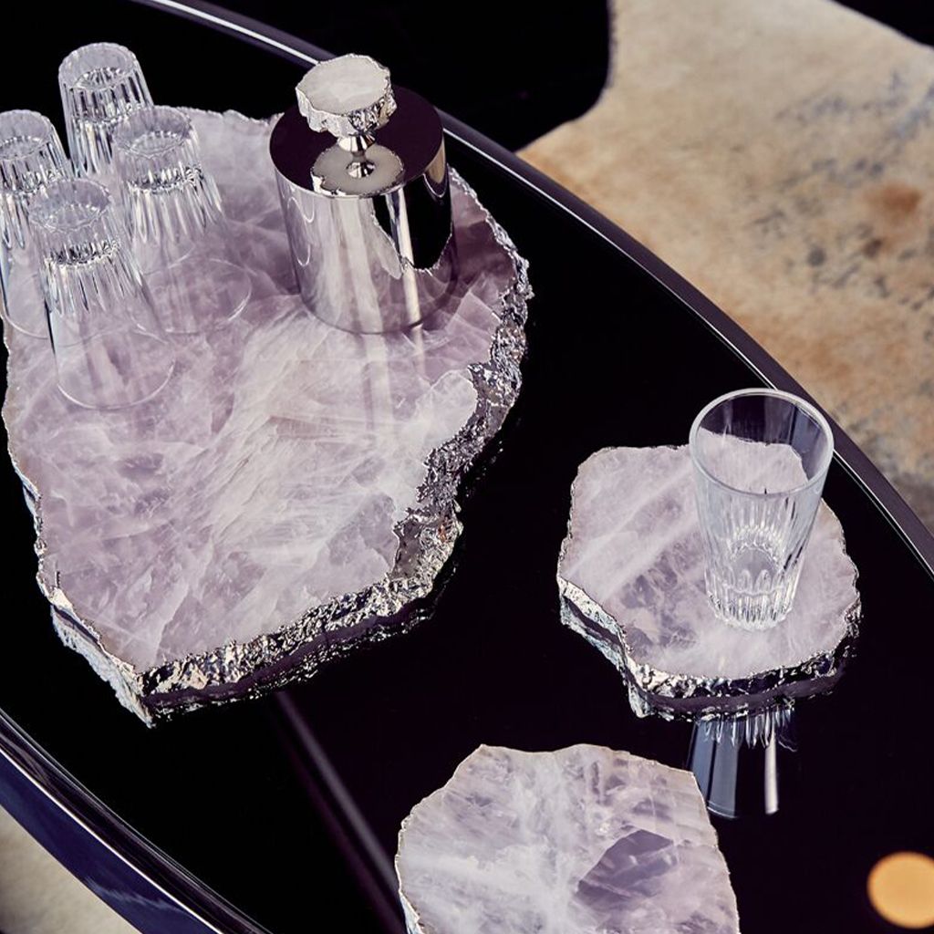 Crystal Platters & Gemstone Platters | ANNA New York