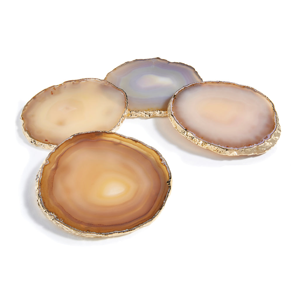 Agate Coasters & Gemstone Coaster Sets - ANNA New York